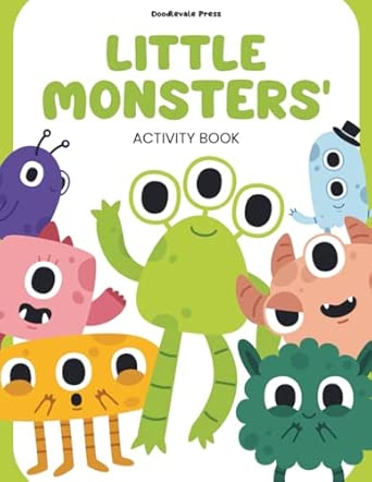 Little Monsters: Activity Book: Amazon.co.uk: Press, Doodlevale ...
