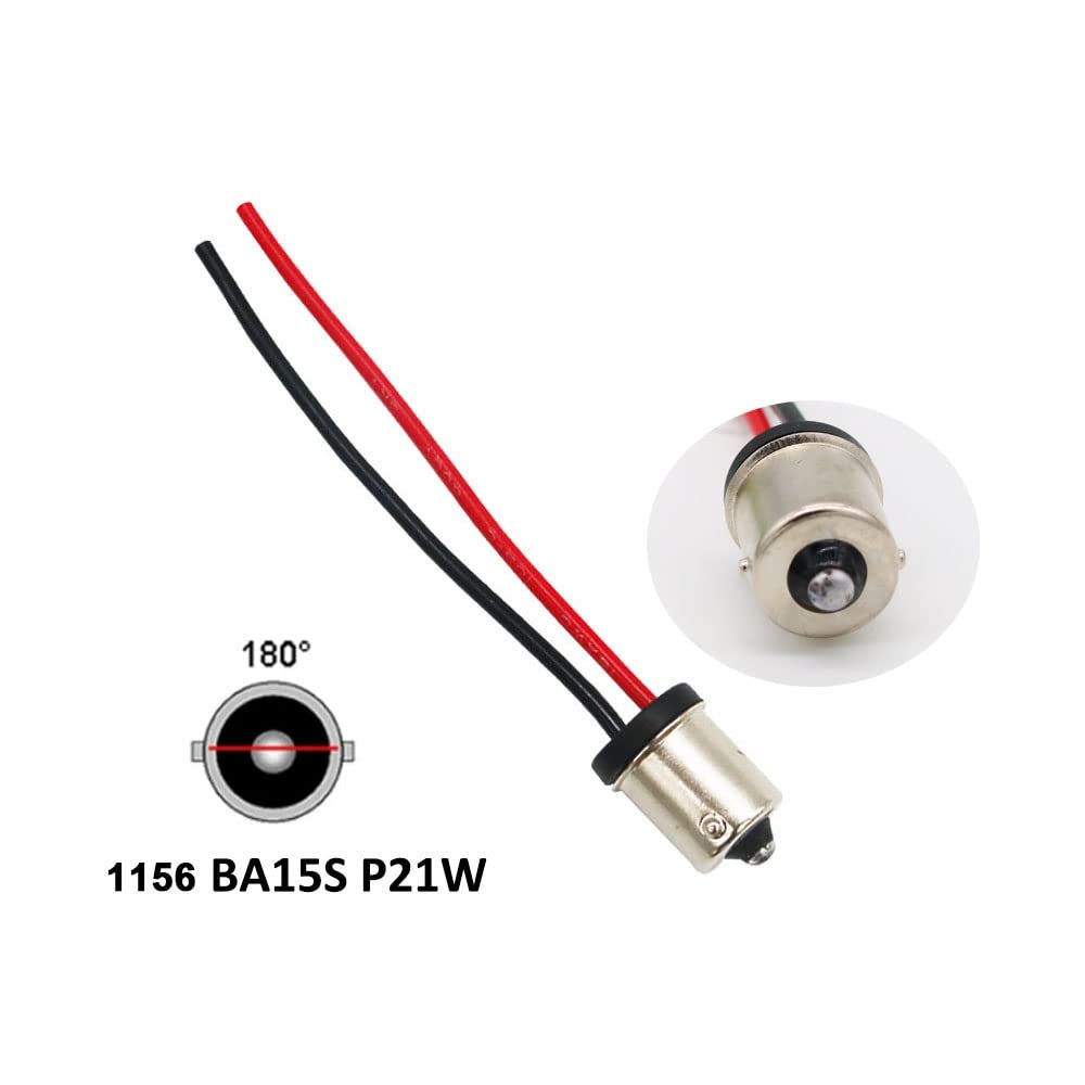 Snapklik.com : YSY 4Pcs Details About BA15S 1156 BAY15D 1157 Male ...
