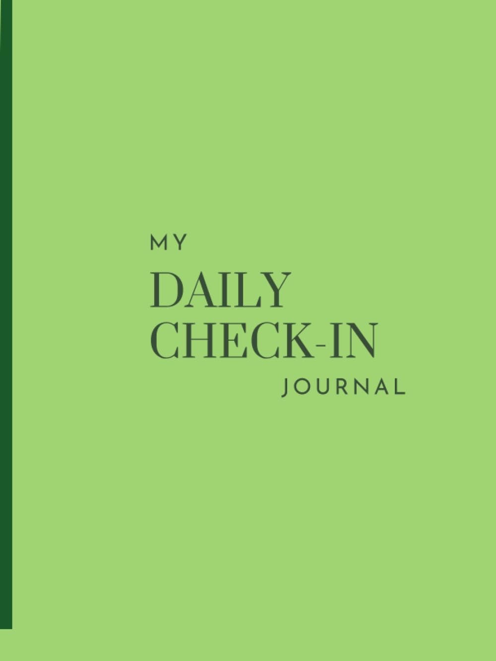 Amazon.com: My Daily Check-In Journal: Le Blanc, Ayana: Books