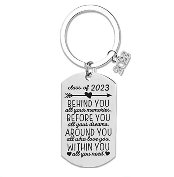 Amazon.com: Ruibeila Graduation Gifts Keychain for Class of 2023 ...
