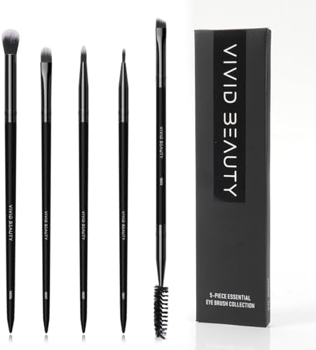 Amazon.com: Eye Makeup Brush Set 5pcs, Small Makeup Brush for Eyeshadow ...