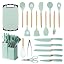 Cooking Utensils Set,19 Kitchen Set Utensils Set with 11 Pieces Spatula ...