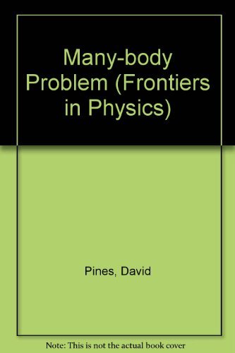 Amazon.com: The Many-body Problem (Frontiers in Physics): 9780805379013 ...