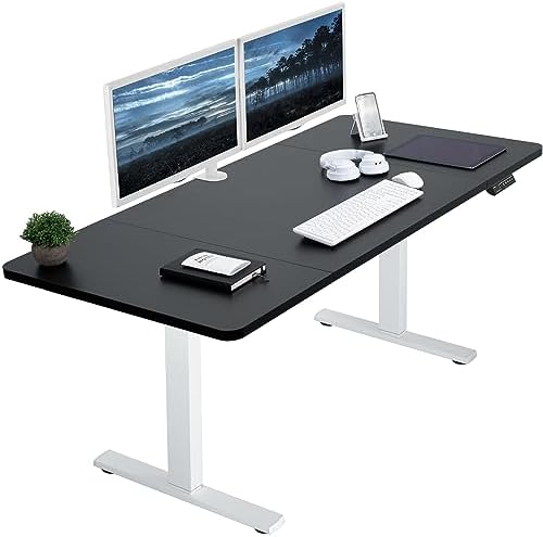 Amazon.com: VIVO Electric 60 x 30 inch Standing Desk Workstation with ...