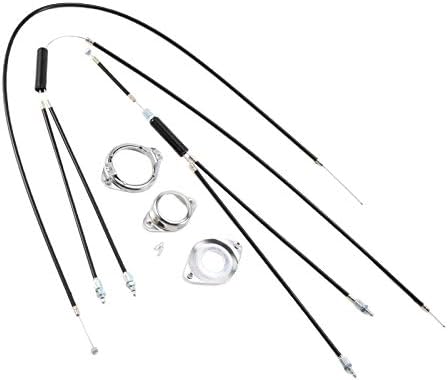 Amazon.com: BMX Bike Gyro Brake Cables Front + Rear (Upper + Lower ...