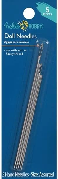 Amazon.com: 2 Pack Assorted Doll Needles (10 Needles Total)