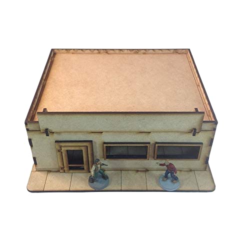 Store Front BC202 28mm Terrain Building Kit Laser Cut The Walking Dead ...