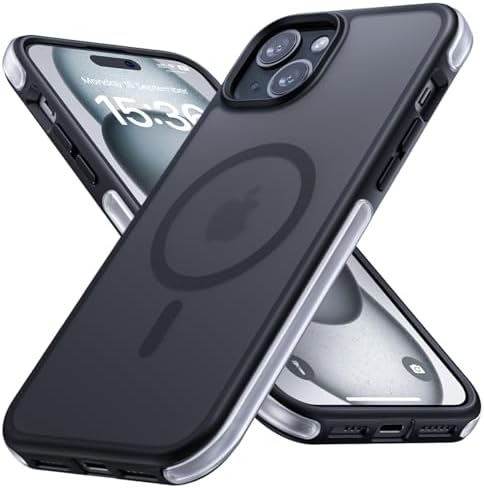 Amazon.com: Lamicall Magnetic Phone Case for iPhone 15 for MagSafe ...