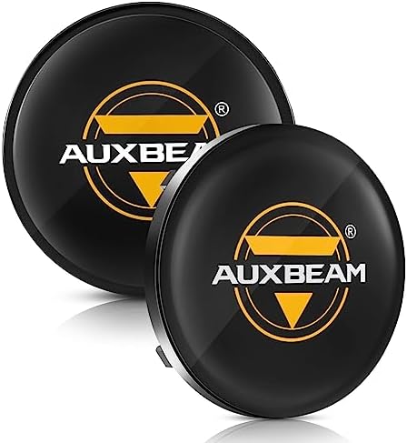Amazon.com: Auxbeam Round Offroad Light Covers 4 inch, Black Protective ...