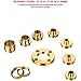 KATSU 10Pcs Brass Router Guide Bush Bushing Set, High Precision Router ...