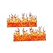 Amazon.com: Wall of Fire Miniature (Set of 8) Spell Effects Flame ...
