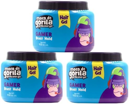 Amazon.com : Moco de Gorila Galan Hair Gel | Extra Brillante Hair ...