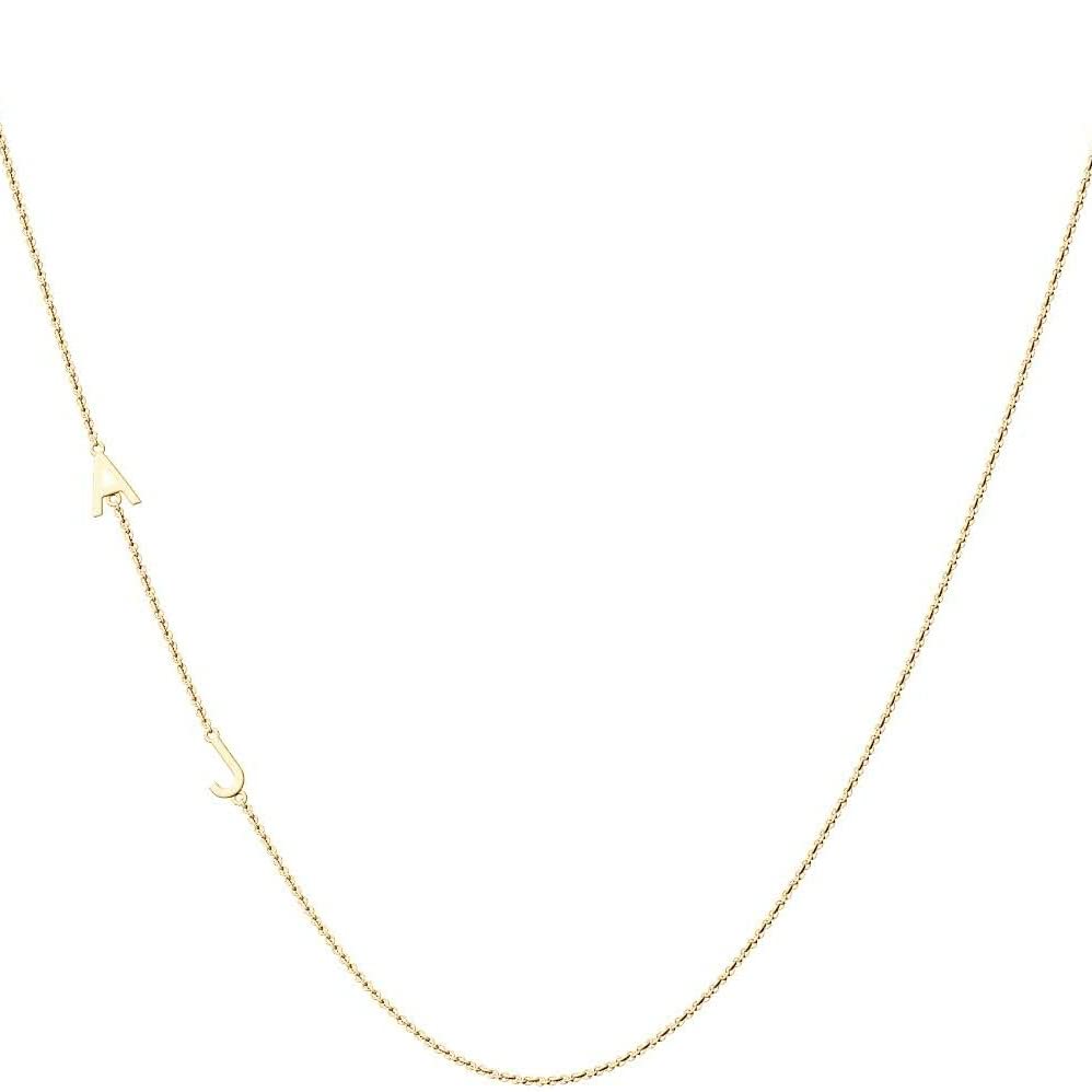 9 Best 14K Gold Initial Necklace | Dainty 14K Initial Picks