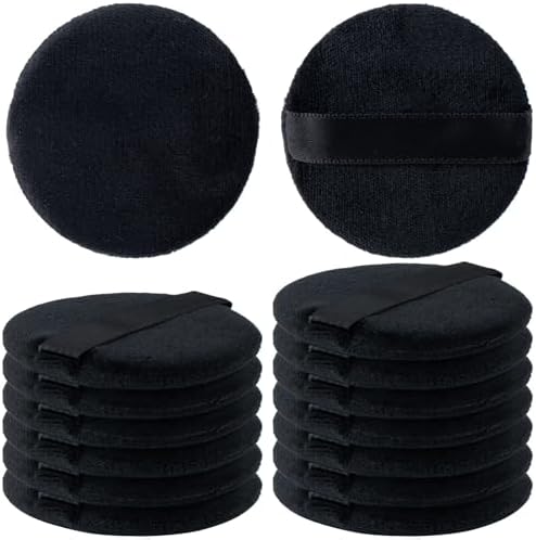 Amazon.com : HINZIC 13 Pack 60mm Round Powder Puffs for Foundation ...