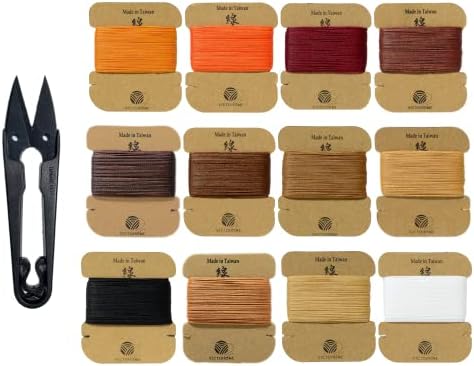 Amazon.com: Victohome Bonded & Round Waxed Threads, 3-PLY Round Thread ...