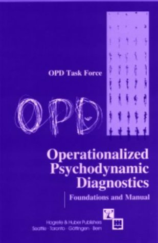 Amazon.com: Operationalized Psychodynamic Diagnostics: Foundations and ...