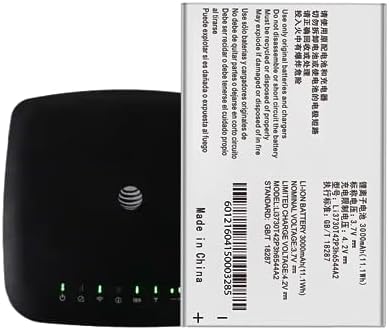Amazon.com: BAT-40 Battery Replacement for AT&T IFWA-40 IFWA40 AT&T ...