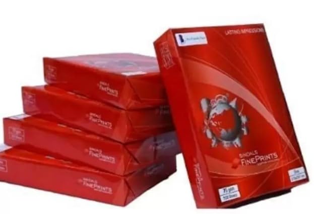 BINDALS Copier Paper by Ashish Groups | A4 Size | 500 sheets | 70 GSM ...