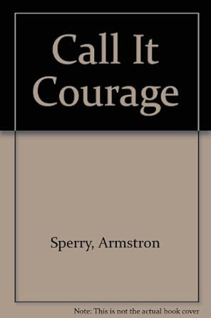 Call it Courage.: Armstrong Sperry: Amazon.com: Books