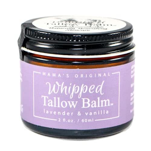 Amazon.com: Handmade Whipped Tallow Balm, 100% Grass-fed Beef Tallow ...