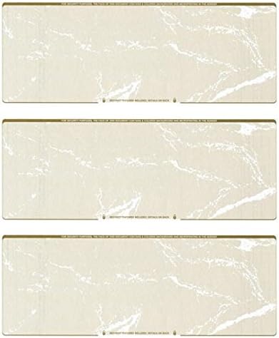 Amazon.com : 500 High Security Check Paper with 3 Blank Checks Per Page ...