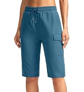 Amazon.com: SANTINY Women's 5''/ 7''/9'' Hiking Cargo Shorts Quick Dry ...