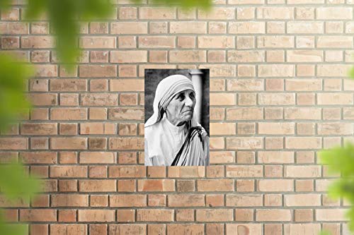 Buy Yellow Alley Mother Teresa Sticker Poster|Saint Teresa of Calcutta ...