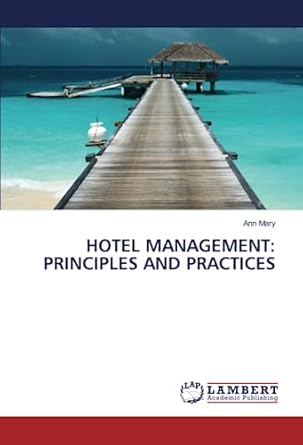 HOTEL MANAGEMENT: PRINCIPLES AND PRACTICES : Amazon.in: Books