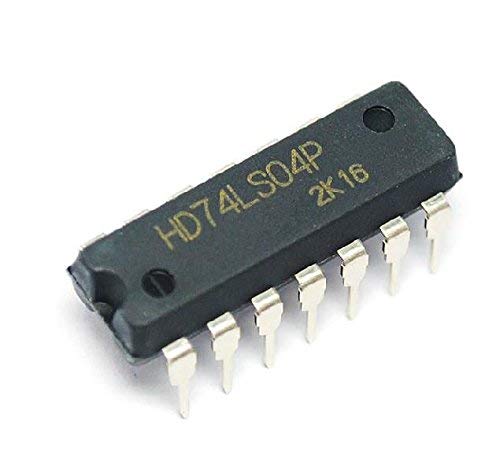 GURU ELECTRONICS 50pcs Original HD74LS04P 74LS04P 74LS04 Hex Inverters ...