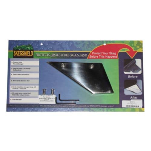 Snapklik.com : Gator Guards Outboard SkegShield Skeg Guard - Mercury ...