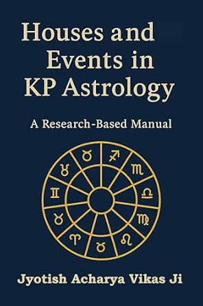Houses and Events in KP Astrology A Research-Based Manual eBook : Vikas ...