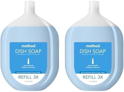 Amazon.com: Method Gel Dish Soap, Refill, Sea Minerals, Recylable ...