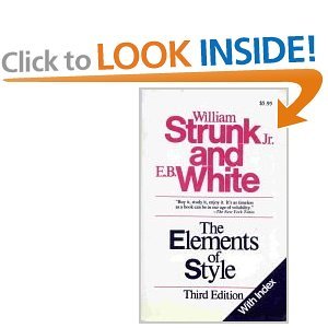 The Elements of Style (text only) 3rd (Third) edition by W. Strunk Jr ...