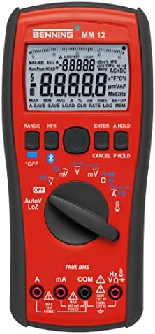 Benning MM 12 True RMS-digitalt multimeter (med digitalt display, med ...