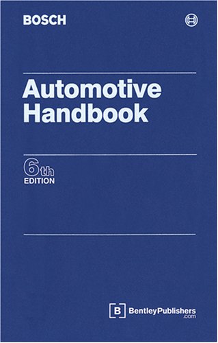 Automotive Handbook: Bosch, Robert: 9780837612430: Amazon.com: Books