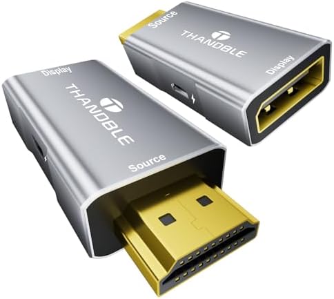 Amazon.com: THANDBLE HDMI to DisplayPort Adapter (4K 60Hz), HDMI Souce ...