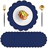 Amazon.com: 120 Pcs Navy Blue Paper Placemats, 13.5 Inch Graduation ...