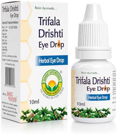 Buy Basic Ayurveda Triphala Drishti Eye Drop 10ml – Pack of 5 ...