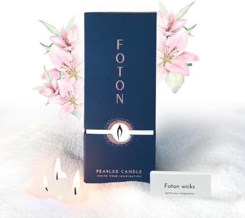 Amazon.com: Foton Pearled Candle Bestsellers Gift Scented Bundle 18oz 4 ...