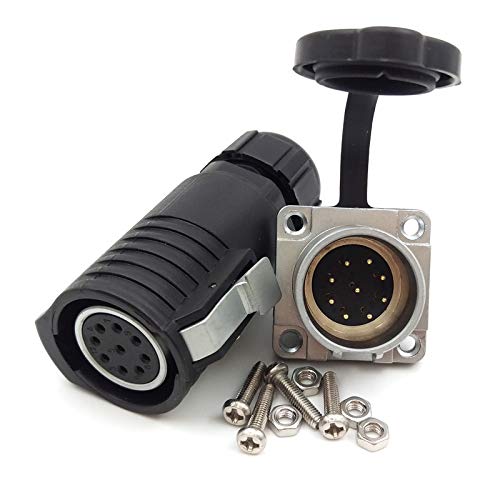 SZJELEN XHP20 9Pin Waterproof IP67 Power Industrial Cable Connector,Fit ...