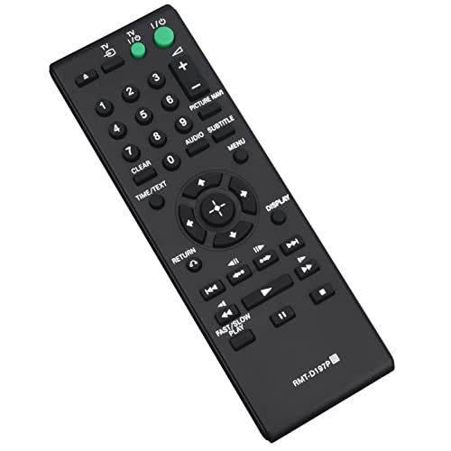 RMT-D197P RMT-D197A Replacement Remote for Sony CD DVD Player DVP-SR120 ...