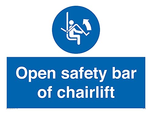 Open safety bar of chairlift – BigaMart
