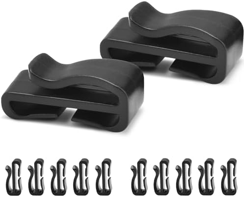 Amazon.com: 3/4" Plastic Webbing Ending Clip, 20 Pack Tactical Molle ...