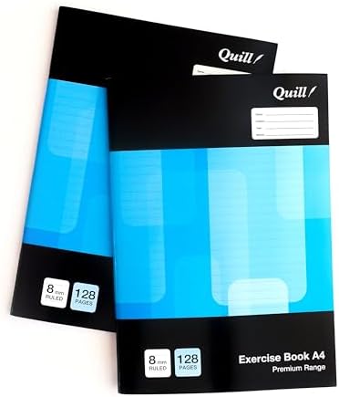 Spirax Exercise Book 128 Paged, A4, 8mm Ruled, No.P110 : Amazon.com.au ...