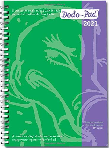 Buy Dodo Pad A5 Diary 2021 - Calendar Year Week to View Diary (Special ...