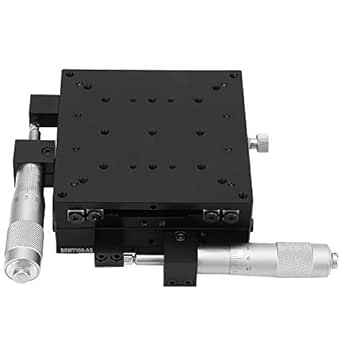 XY Linear Stage, SEMY100-AS 100 * 100 * 40mm Fine Tuning Platform ...