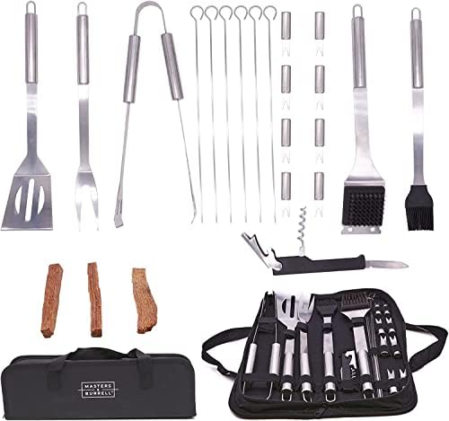 BBQ Utensil Set Stainless Steel Professional Barbecue Accessories Grill ...