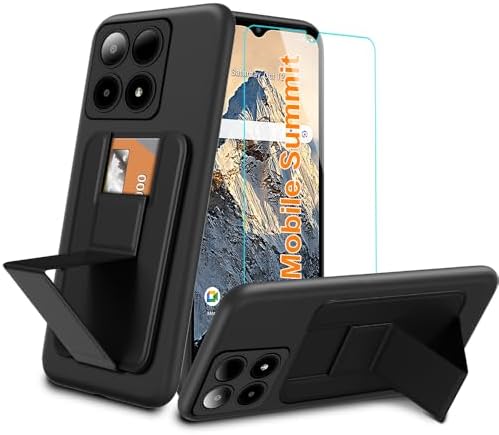 Amazon.com: Compatible for Boost Mobile Summit 5G Phone Case with Glass ...