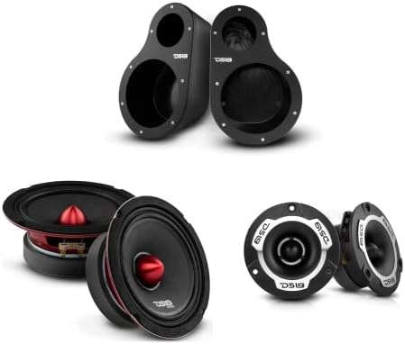 Amazon.com: DS18 EN6P Universal Speaker Pods Bundle - 1 Set Left ...