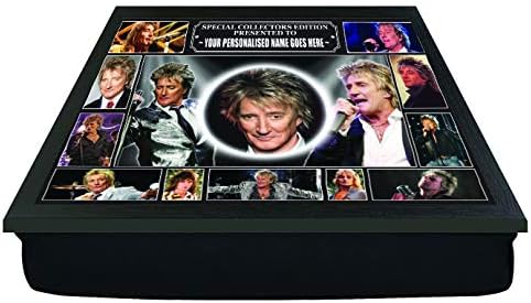Rod Stewart personalised icon gift lap tray : Amazon.co.uk: Home & Kitchen